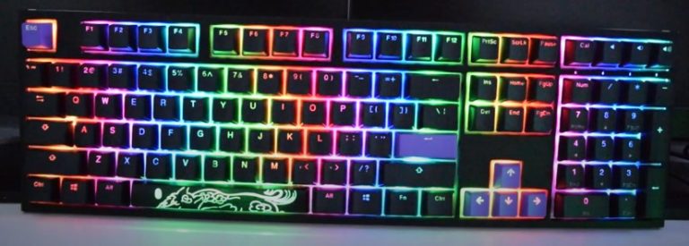 Ducky One 2 mini lighting up but not working